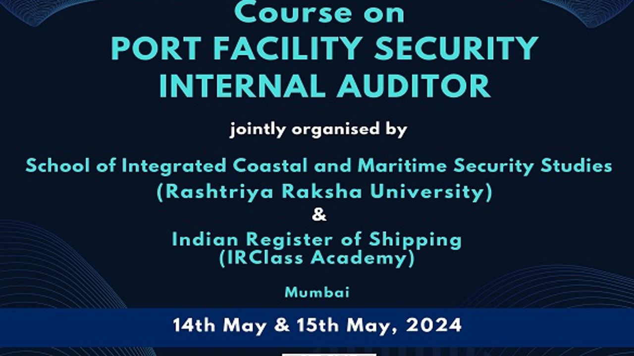 IRCLASS Academy Delivers First-Ever Port Facility Security Internal ...